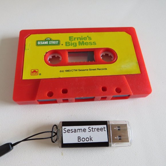 Sesame Street | Media | Sesame Street Ernies Big Mess Cassette Tape Usb ...